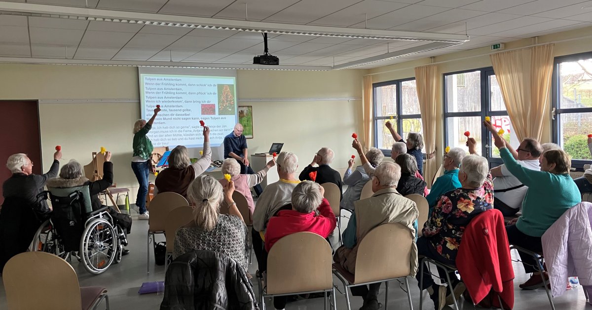 Rückblick: Offenes Singen des Seniorenbüros | Verbandsgemeinde Nieder-Olm
